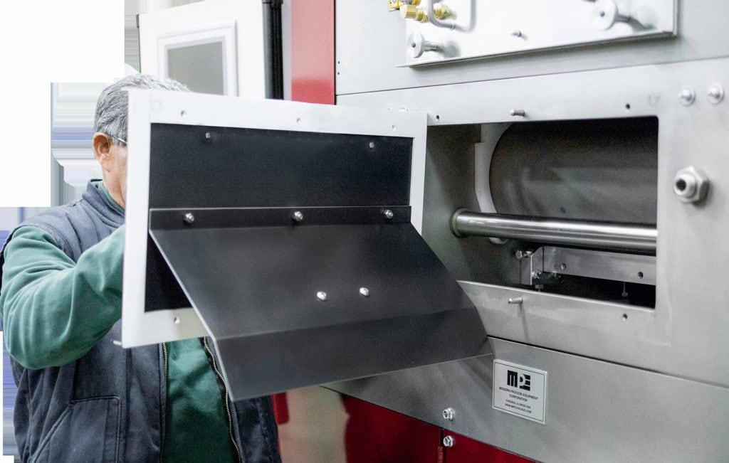 Black Ice Deflectors on IMD Granulizers for Improved Flow of Coffee ...