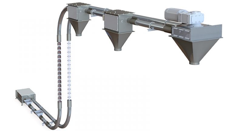 Tubular Drag Chain Conveyor Systems - Modern Process Equipment