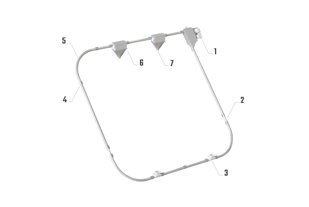 Tubular Drag Conveyors | Layouts & Designs