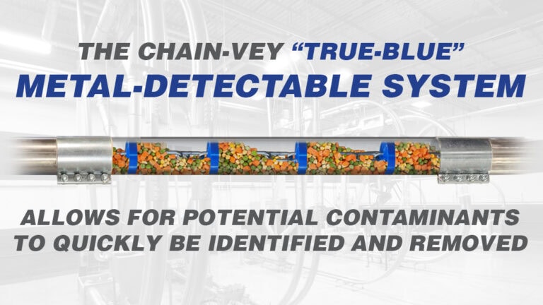 Introducing Chain-Vey's "TRUE-BLUE" Metal Detectable System - Modern ...