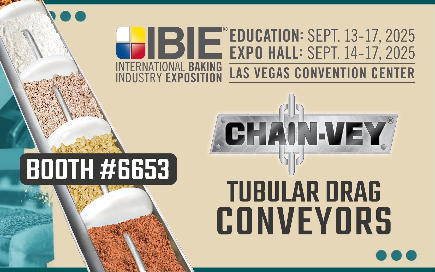 IBIE 2025: Chain-Vey in the Baking Industry - Modern Process Equipment
